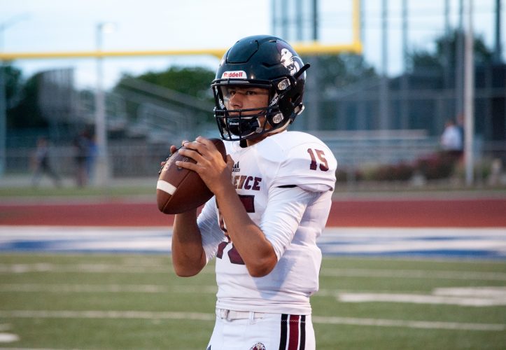 LHS football holds on in 35-34 shootout victory over Gardner Edgerton ...